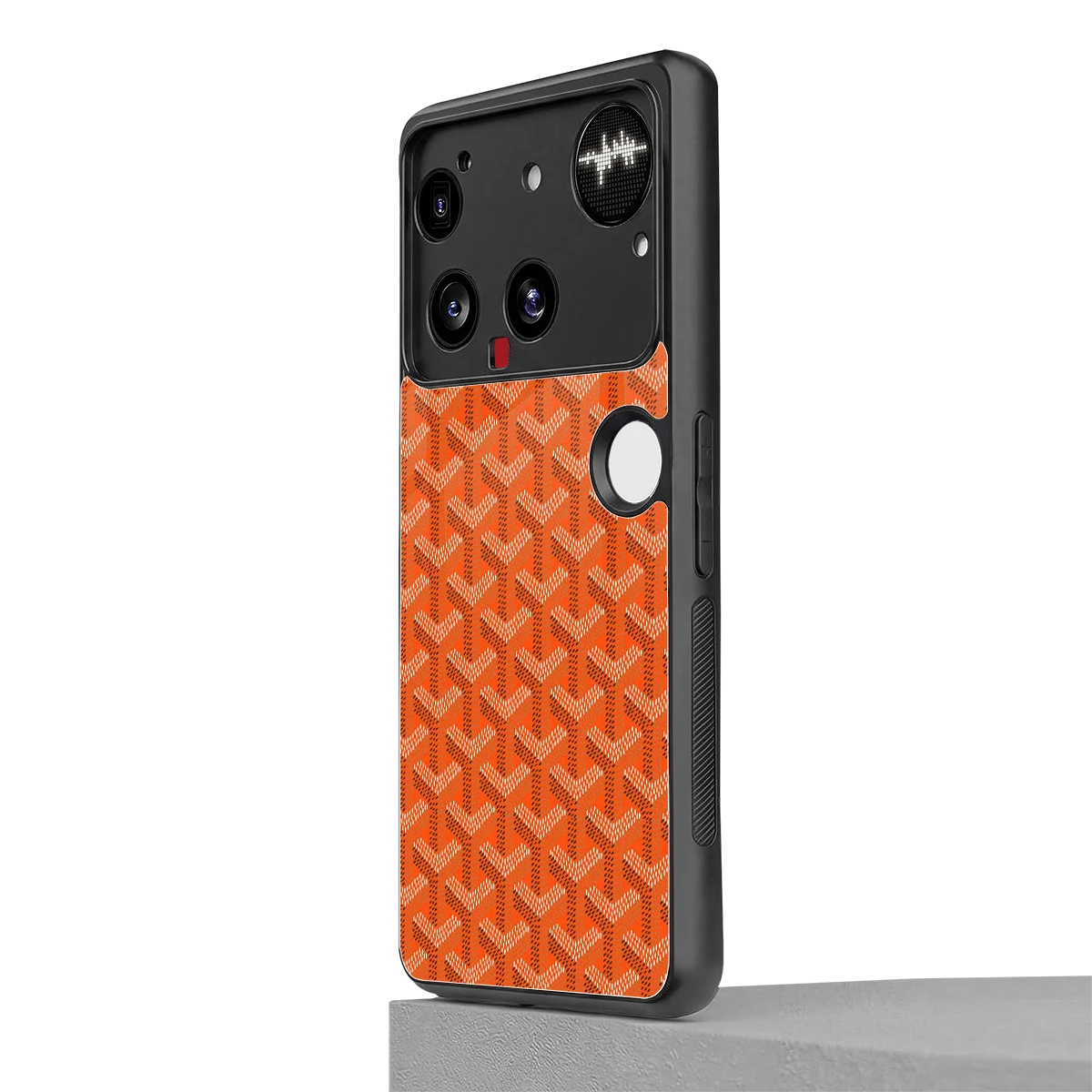 Fusion Wave Orange Phone Case for Nothing Phone 3 | Glass Case – Boujee