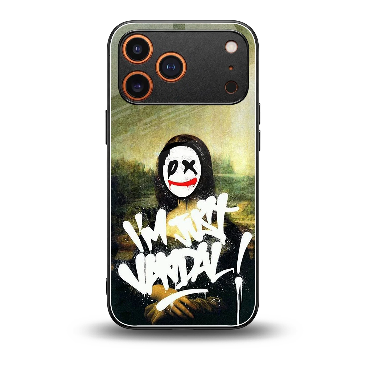 Joker Lisa Phone Case for Iphone 17 Pro | Glass Case – Boujee