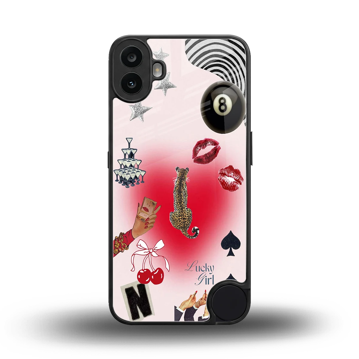 Lucky Charm Phone Case for CMF Nothing Phone 1 | Glass Case – Boujee