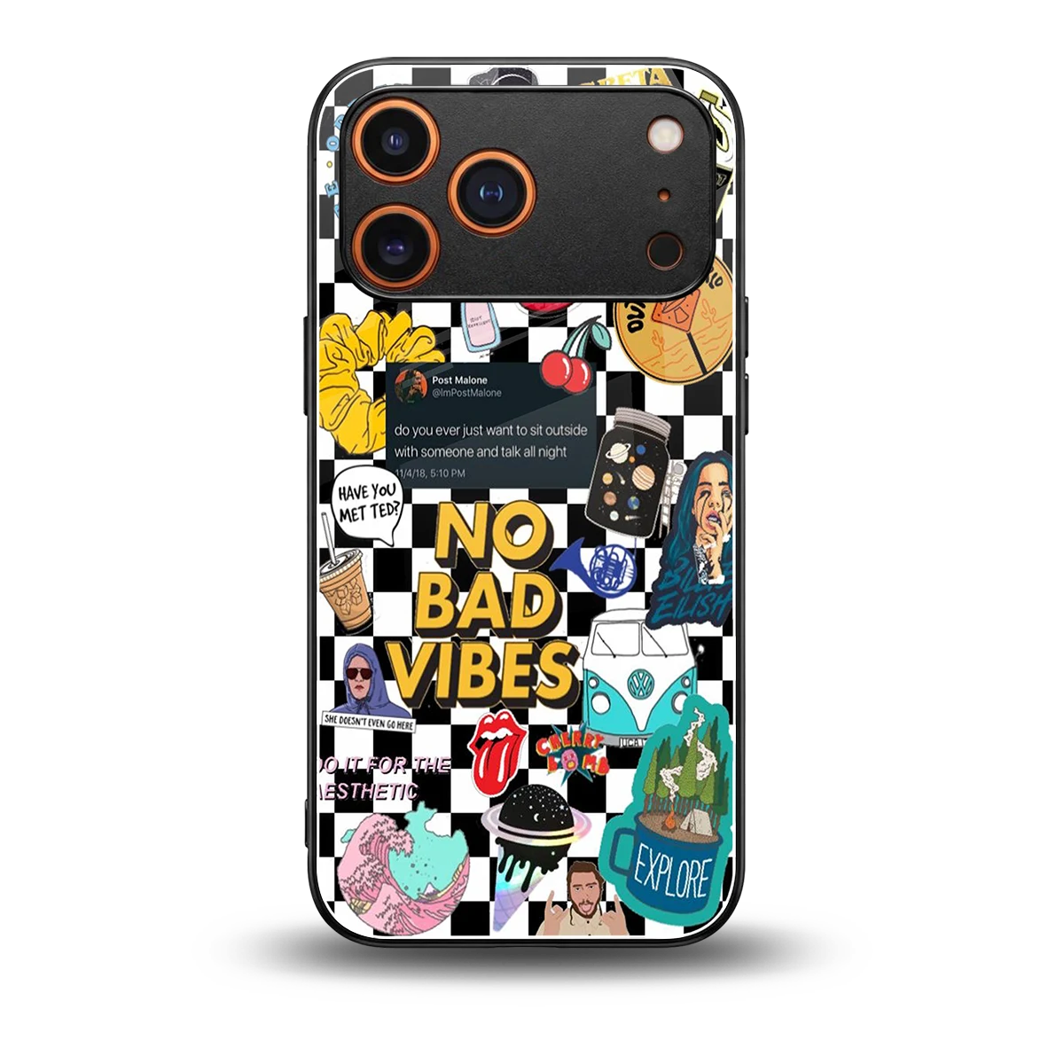 Mood Board Phone Case for Iphone 17 Pro Max | Glass Case – Boujee