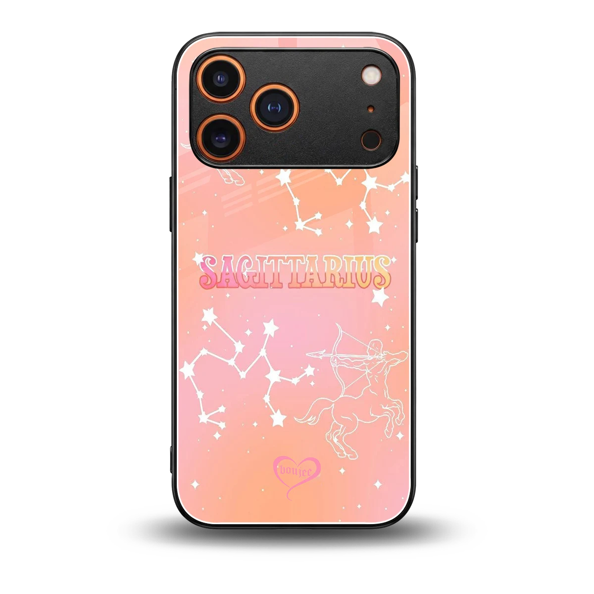 Sagittarius Aura Phone Case for Iphone 17 Pro Max | Glass Case – Boujee