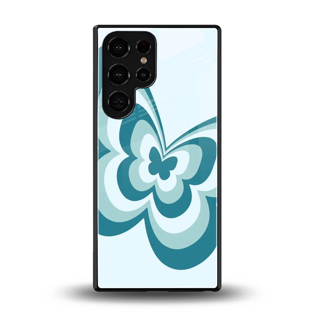 Y2K Green Butterfly Phone Case for Samsung Galaxy S25 Ultra | Glass ...