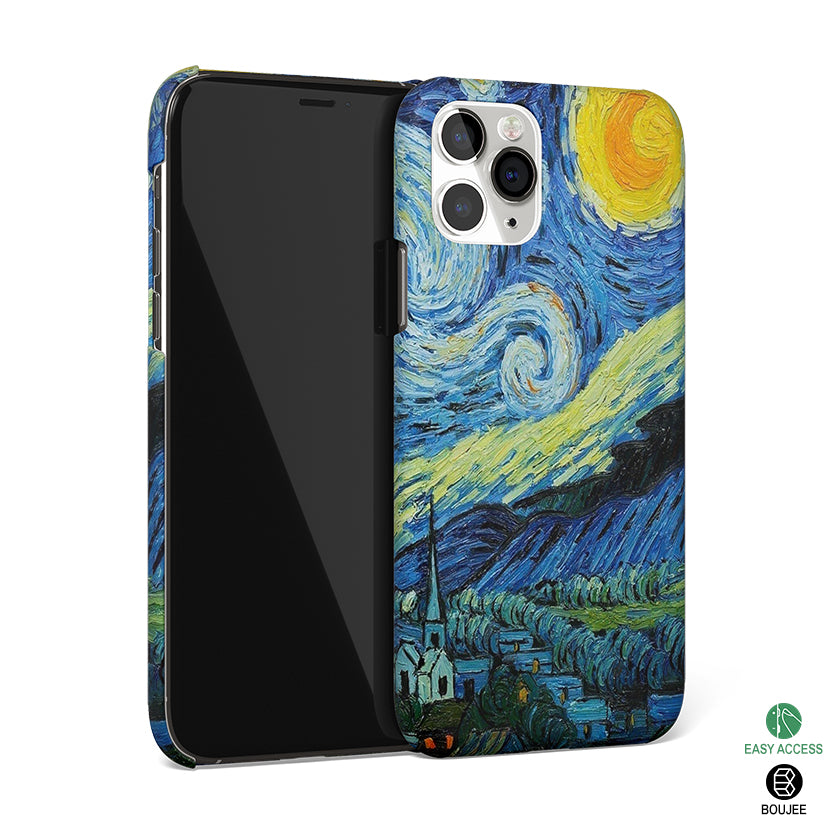 Starry Night 3d Phone Cover | Matte Case – Boujee