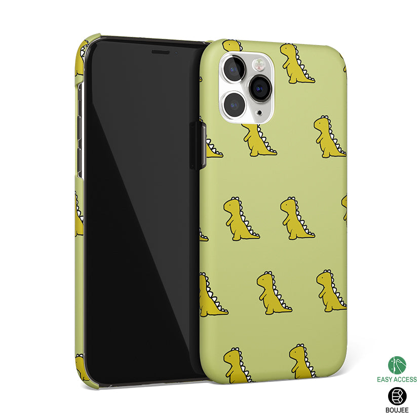 Dino Golden Phone Cover | Matte Case – Boujee