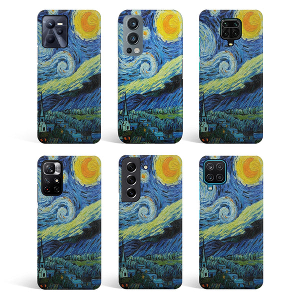 Starry Night 3d Phone Cover | Matte Case – Boujee